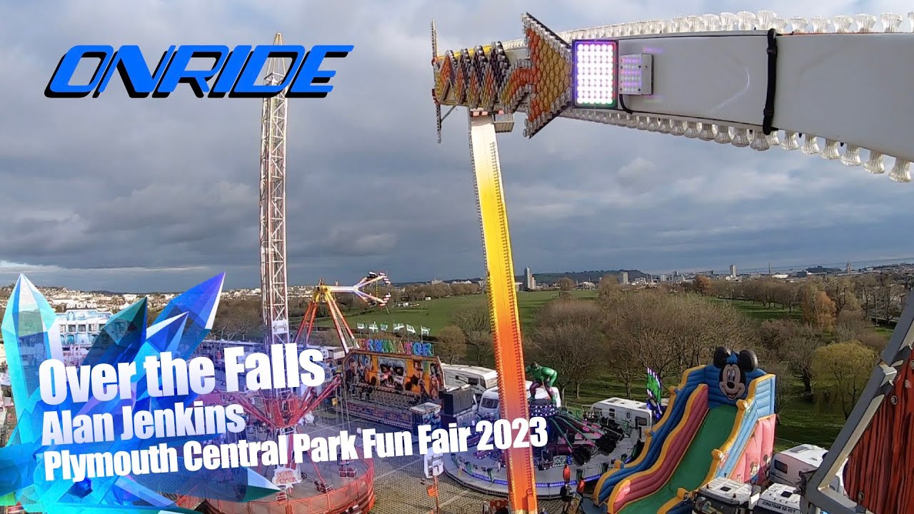 Over the Falls - Alan Jenkins (Onride) @ Plymouth Central Park Fun Fair ...