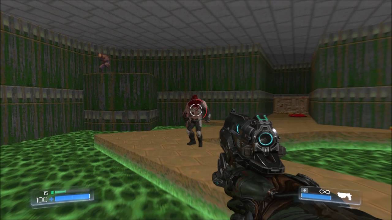 Doom E1M1: Hangar Classic Map Bonus - DOOM 4 Gameplay (1080p60 No ...