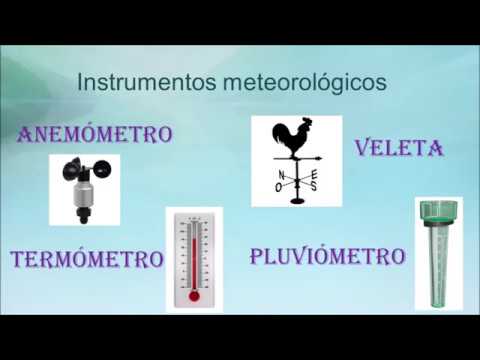 INSTRUMENTOS METEOROLÓGICOS 2º B - YouTube