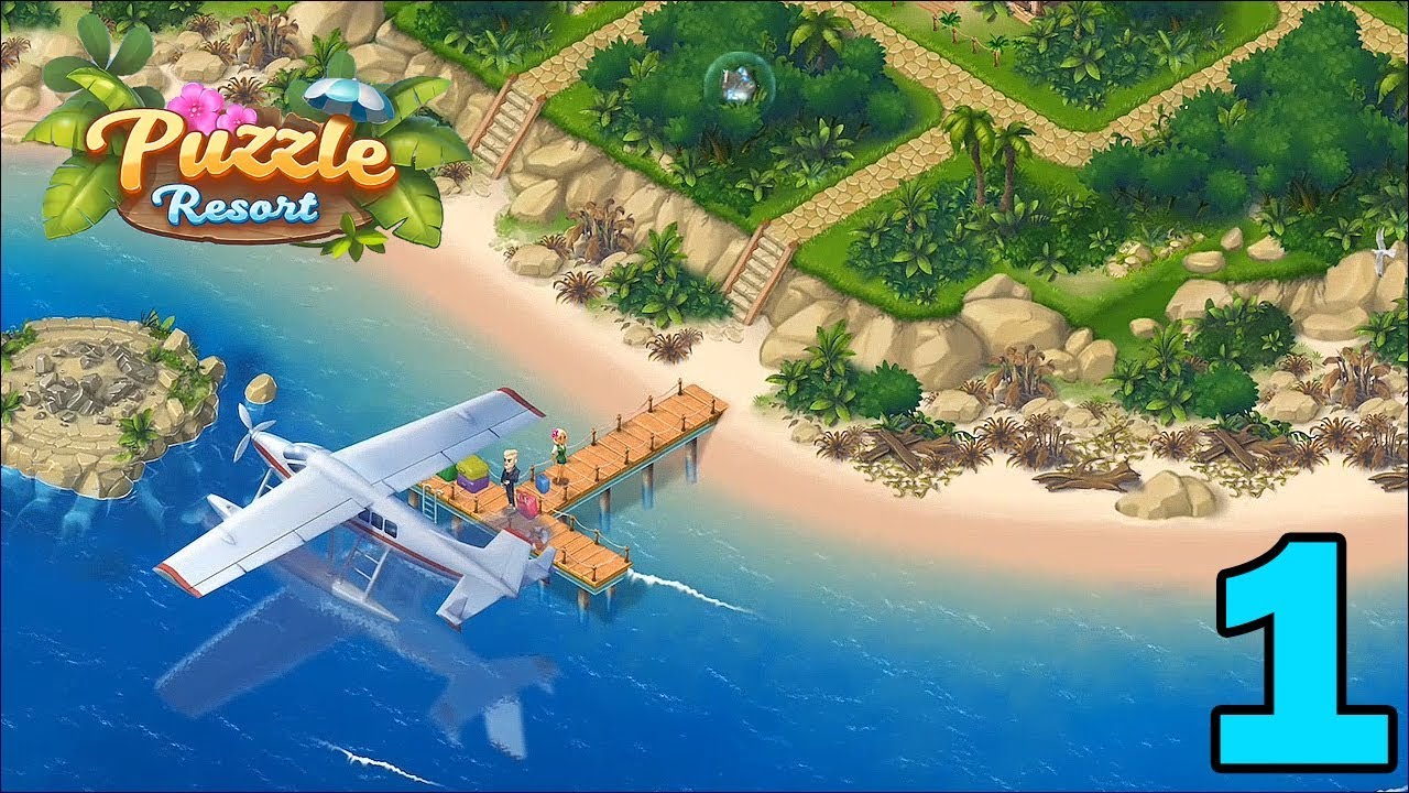 Puzzle Resort: Match-3 Game Walkthrough Gameplay - Part 1 - YouTube