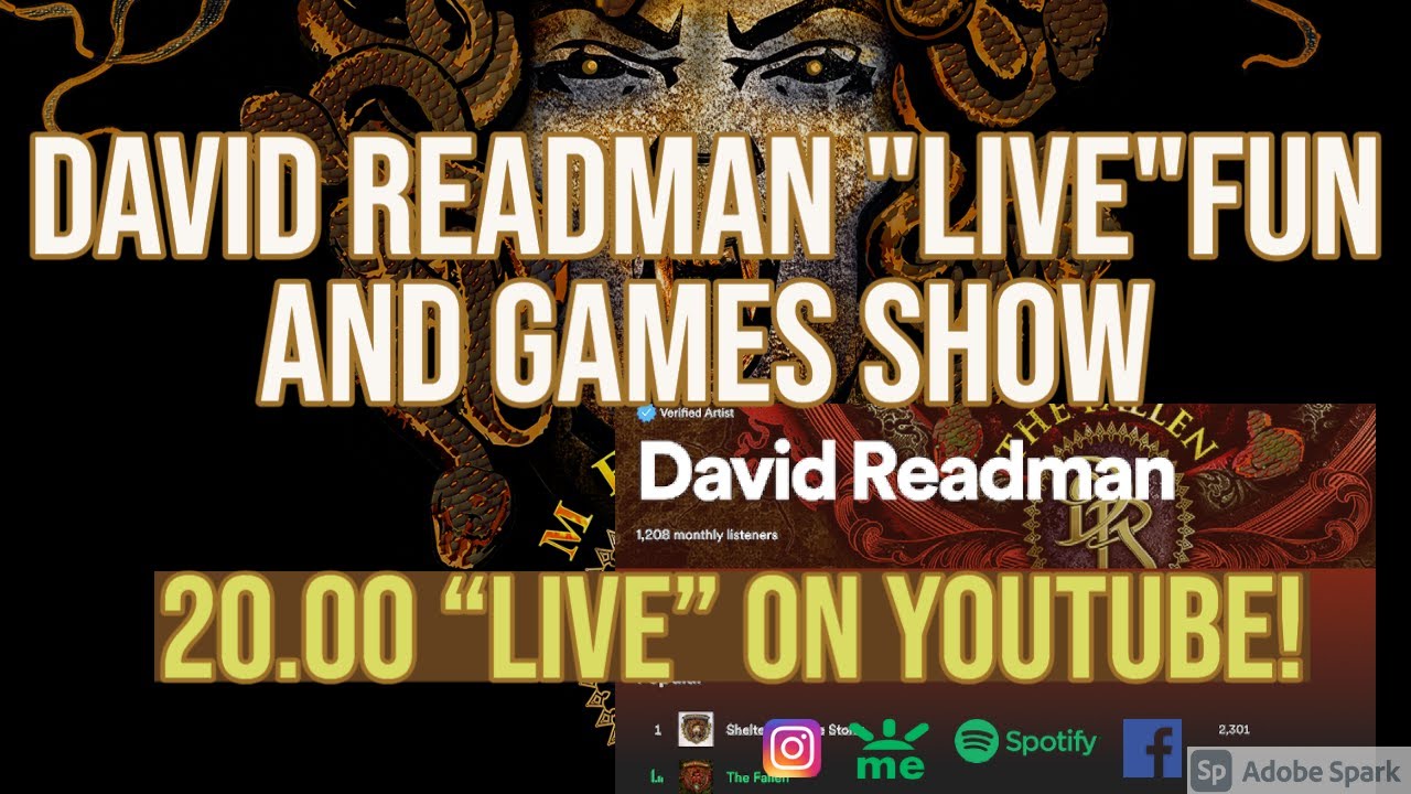 DAVID READMAN - VLOG! TUESDAY NIGHT UPDATE! STILL ON THE ROAD ...