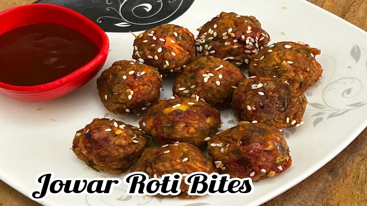 Jowar Roti Bites|Healthy Bites|Veg Roti Bites||Healtholic - YouTube