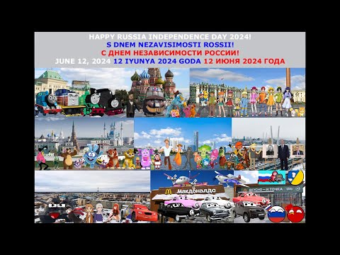 Happy Russia independence day 2024 while invading Ukraine