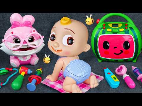 18 Minutes Satisfying Unboxing Cocomelon Doctor Toys ASMR, Doctor First Aid Review | Tana Toys ASMR