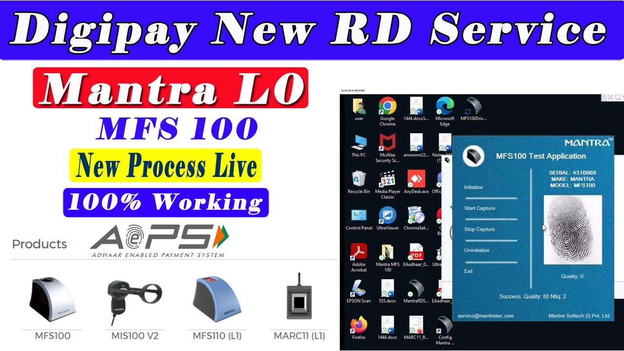 How to Install Mantra Device on Windows 10 | Mantra RD Service Driver ...