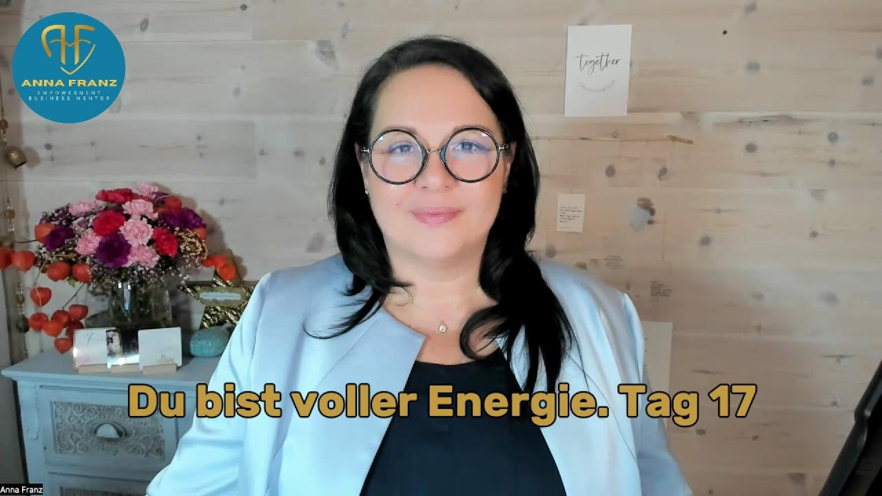 Du bist voller Energie. 17 Tage - YouTube