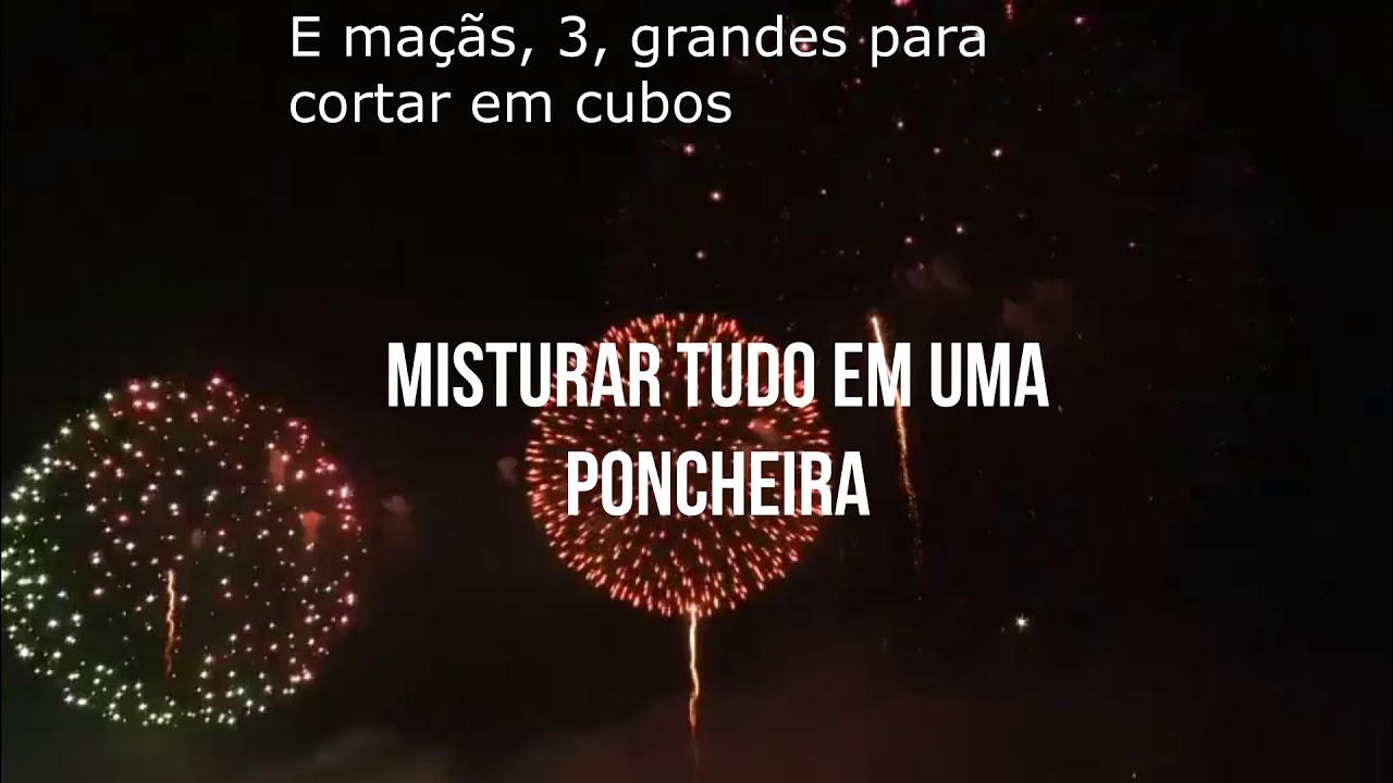 Receita - Ponche de Maçã - YouTube