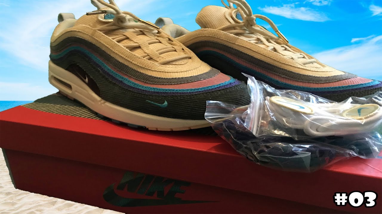 Nike Air Max 1/97 Sean Wotherspoon + on foot (From Kickze) - YouTube