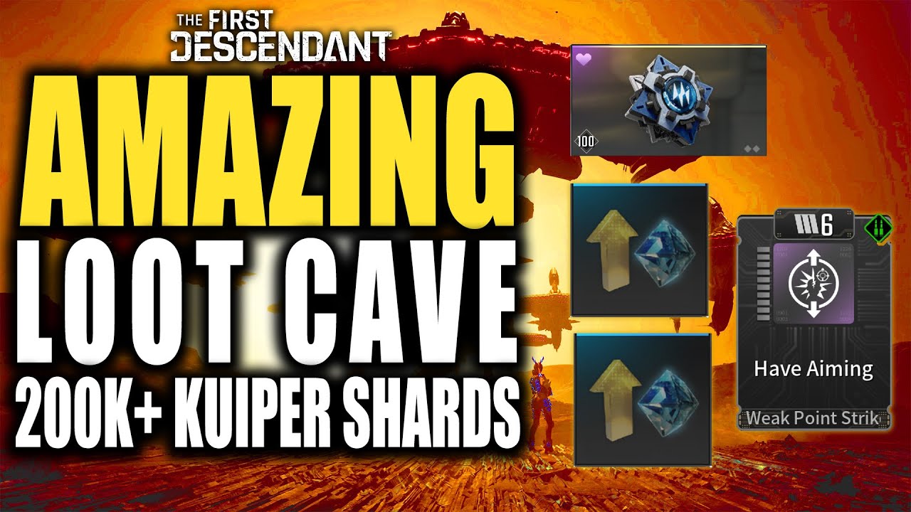 Try This Legendary FARM | The First Descendant Loot Cave - YouTube