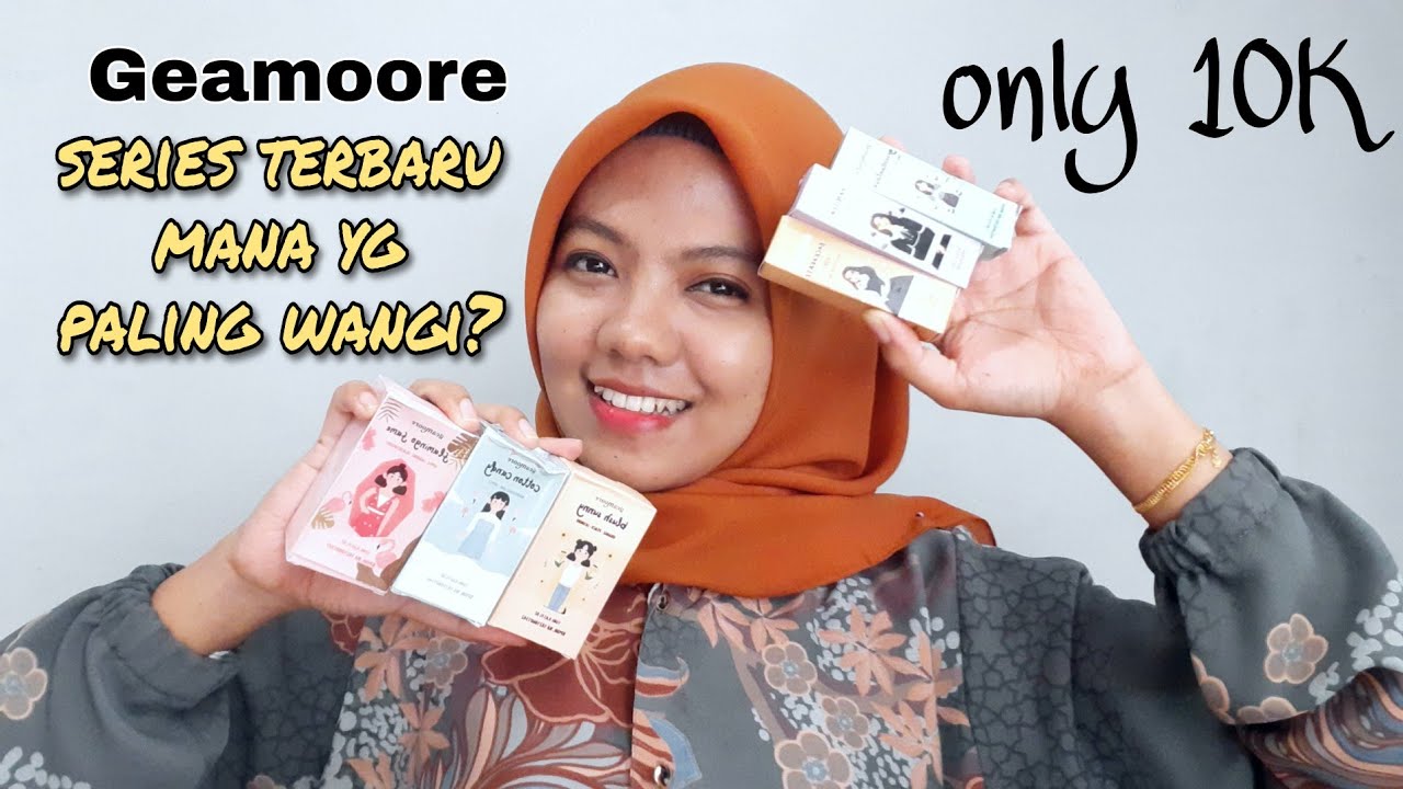 REVIEW PARFUME GEAMOORE SEMUA SERIES TERBARUNYA | ROLL AND SPRAY - YouTube
