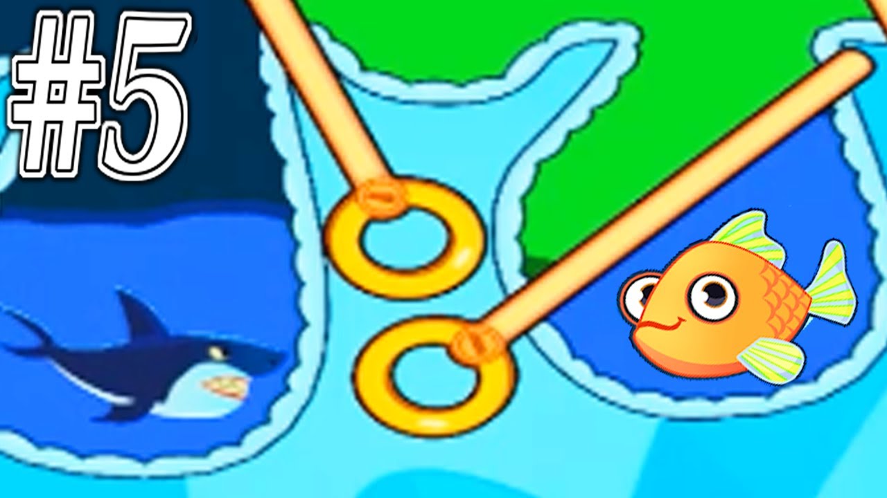 Save The Fish - Gameplay Walkthrough Part 5 All Levels 111-130 (ios ...