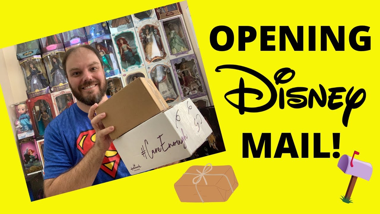 Opening AMAZING Disney Mail!! - YouTube