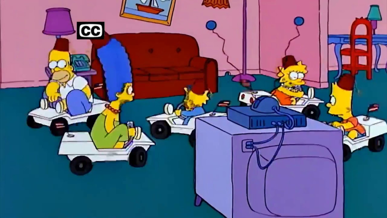 Simpsons couch gags | Season 7 - YouTube