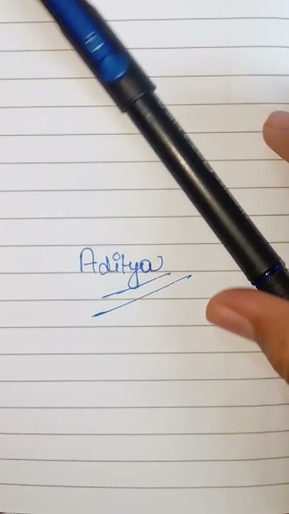 Stylish Name Aditya Written By Me ☺️☺️ - YouTube