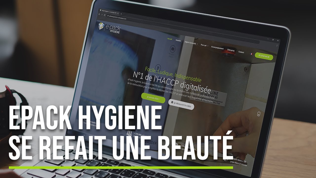 ePack Hygiene lance son nouveau site internet sur-mesure ! - YouTube