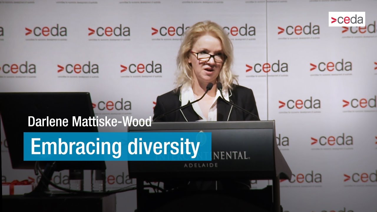Embracing diversity - Darlene Mattiske-Wood - YouTube