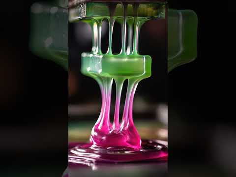 ASMR sleep relaxing with Whisper & Gentle Music 😴🎧 | 4 Min Visual Slime Press for Sleep & Focus