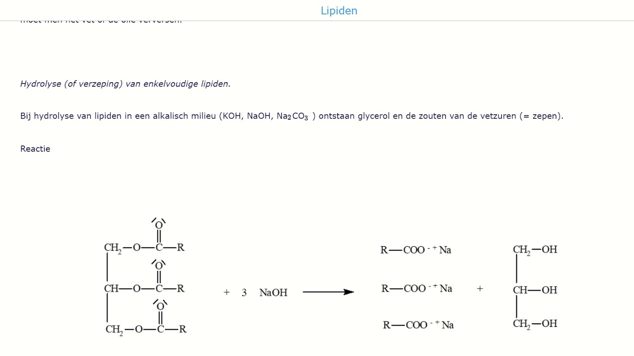 5 Vetten chemische eigenschappen - YouTube