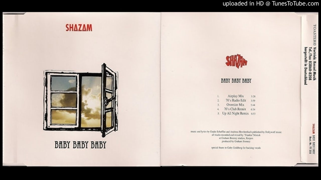 Shazam ‎– Baby Baby Baby (Airplay Mix – 1994) - YouTube