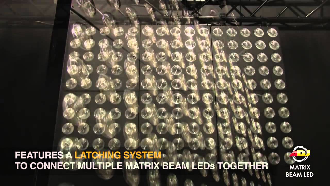 LED Matrix Beam - YouTube