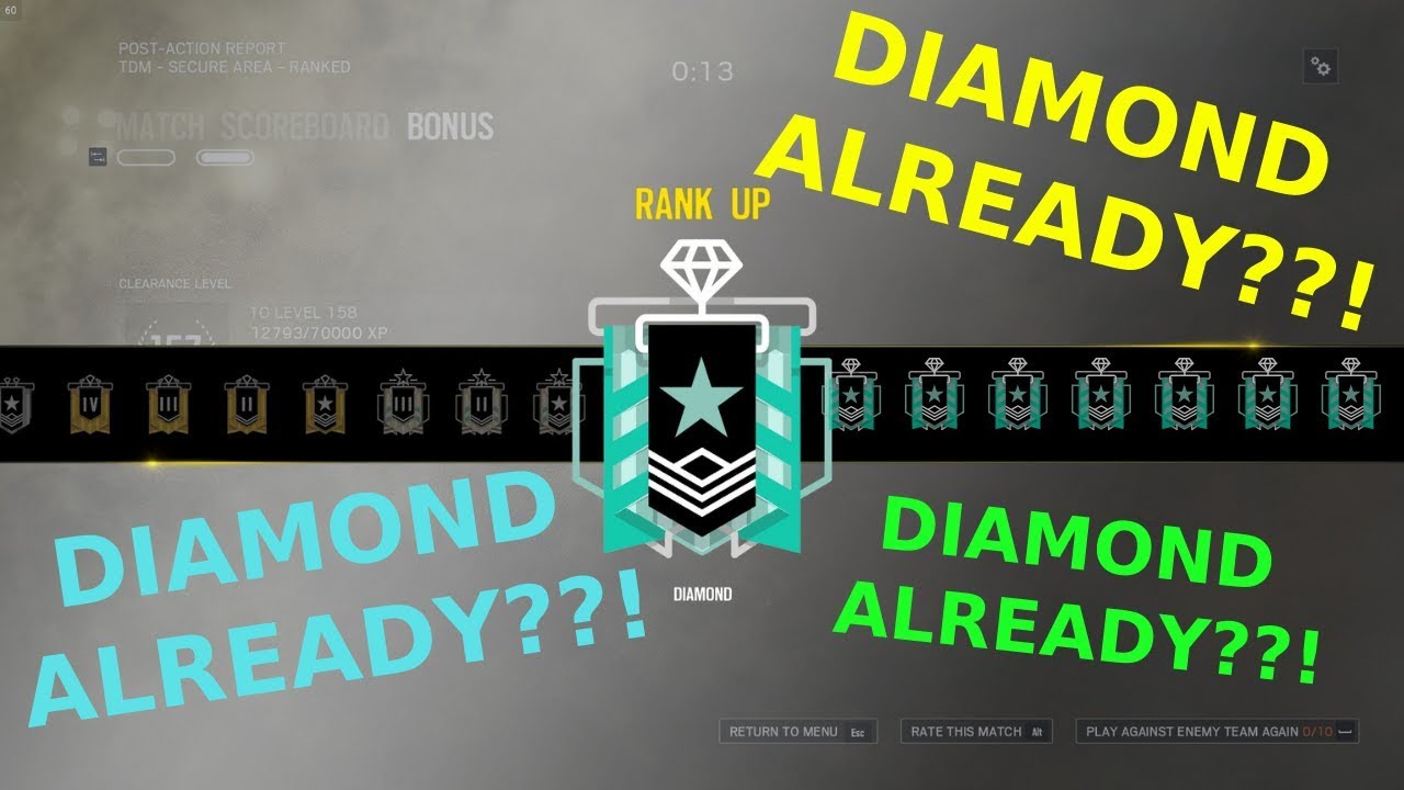 Diamond Already??! | Rainbow Six Siege | Console Diamond | Best Console ...