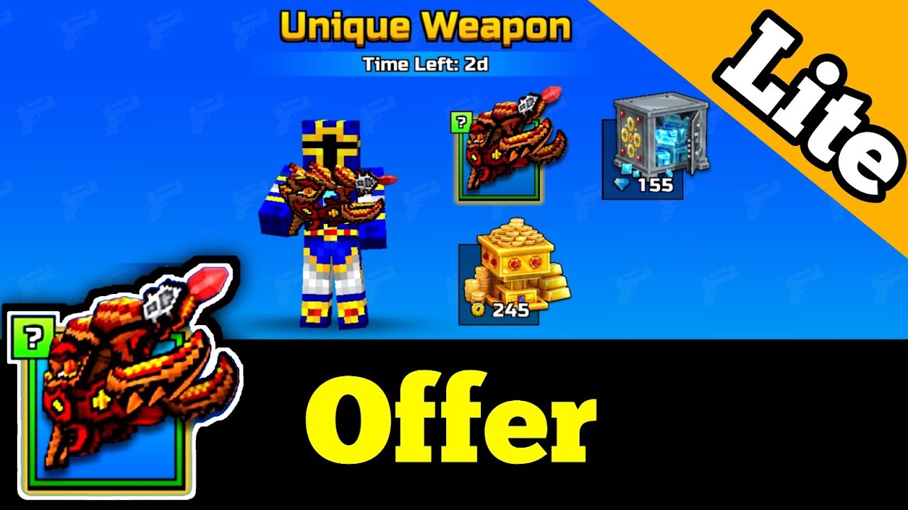 Highest DPS? - Ronin Offer - Pixel Gun 3D - YouTube