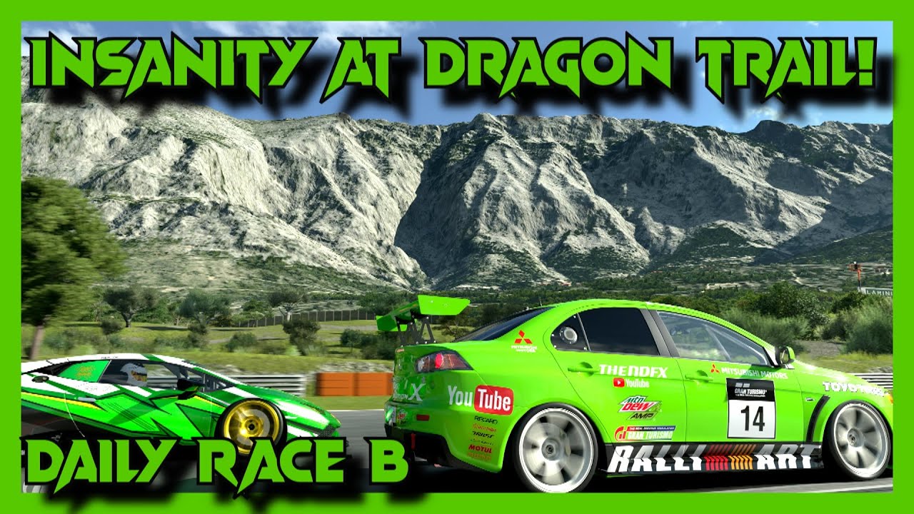 Insanity At Dragon Trail!! (Daily Race B) #vr #simracing #gt7 - YouTube