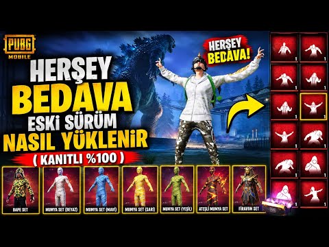 ESKİ PUBG MOBİLE NASIL YÜKLENİR ( HERŞEY BEDAVA SÜRÜMÜ) | pubg mobile eski sürüm nasıl indirilir
