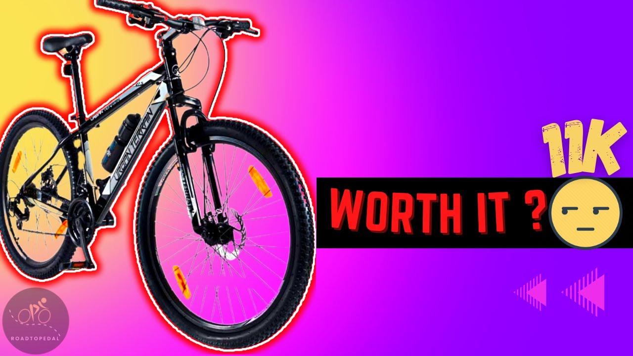 URBAN TERRAIN UT1000 : BEST CYCLE MTB UNDER 10K-11000 - YouTube