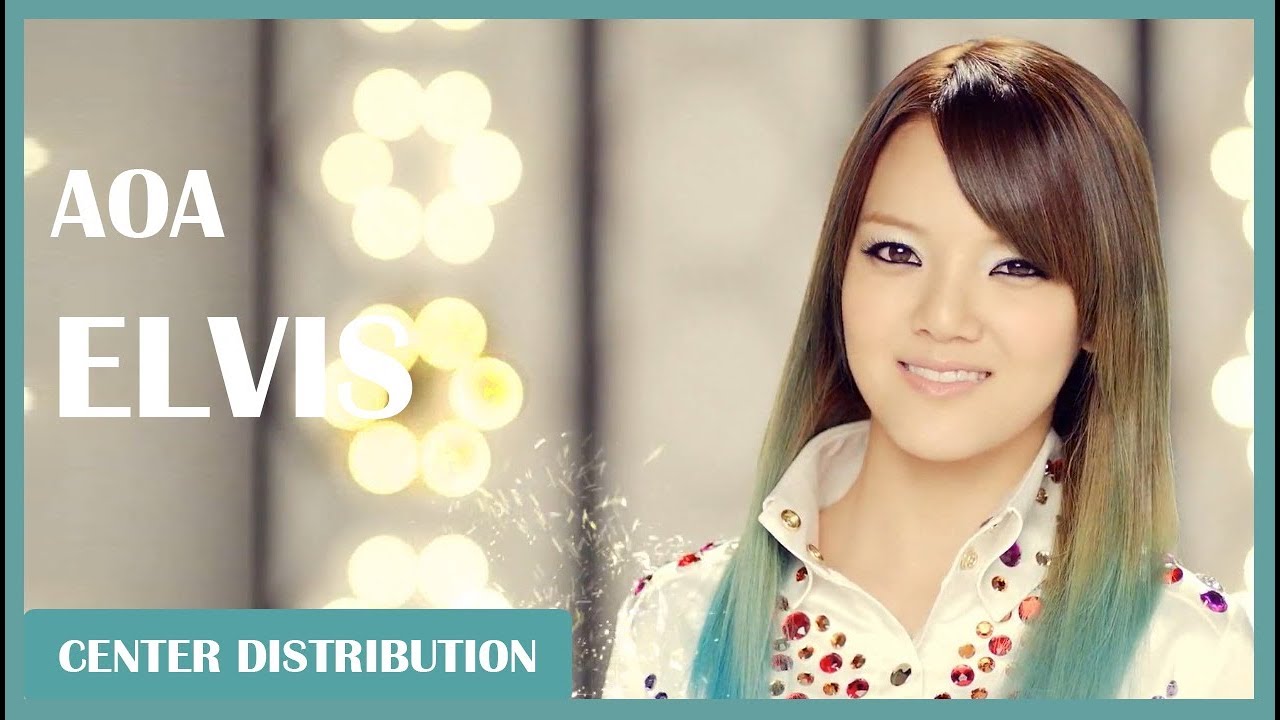 AOA - Elvis: Center Distribution (Color Coded) - YouTube