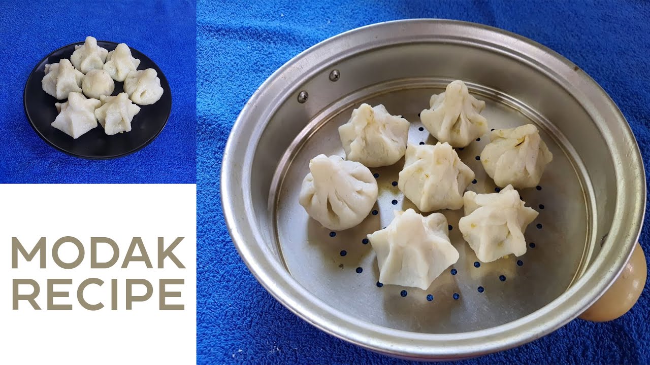 Steam Modak Recipe. Ganesh Puja Special - YouTube