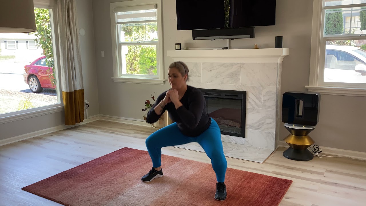 Alternating Step Out Squat - YouTube