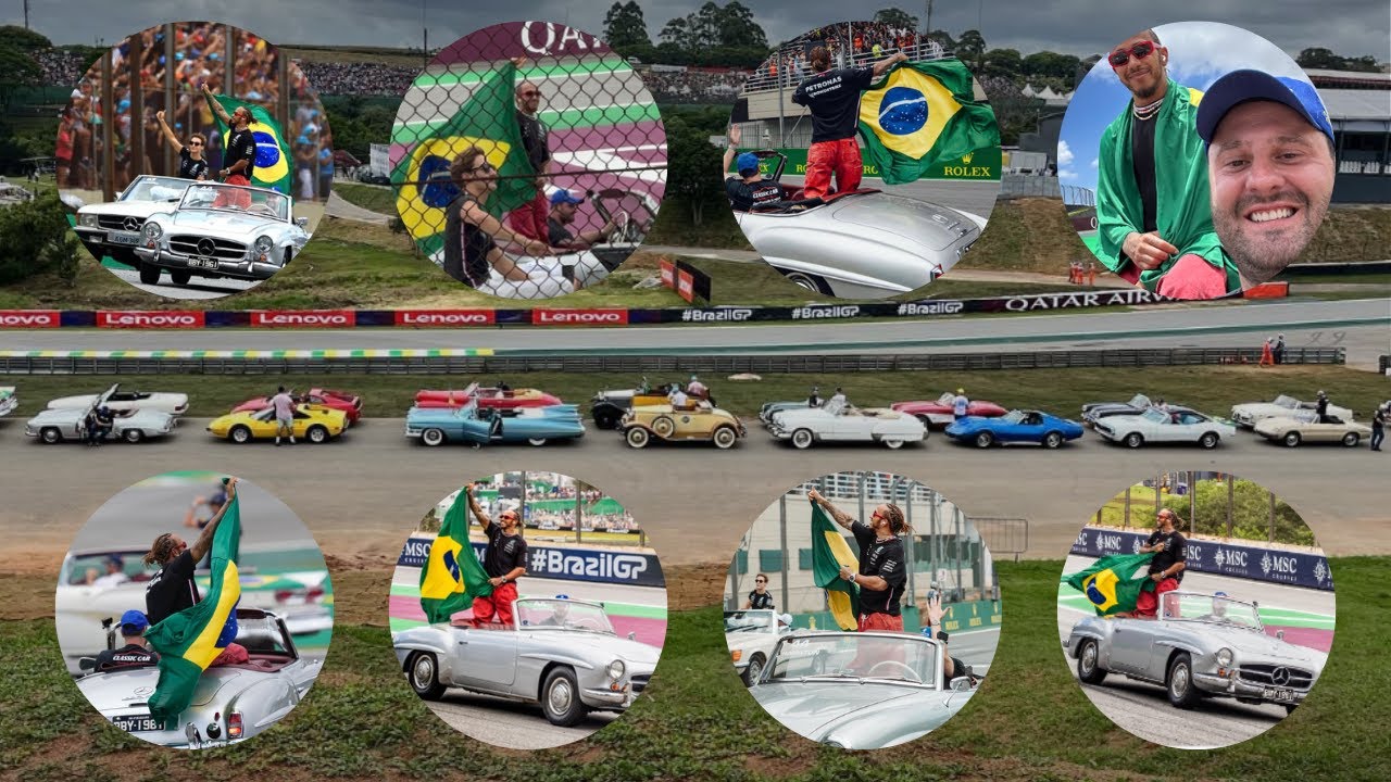 VOLTA COMPLETA DE APRESENTAÇÃO DOS PILOTOS NA FÓRMULA 1 - DRIVER'S ...