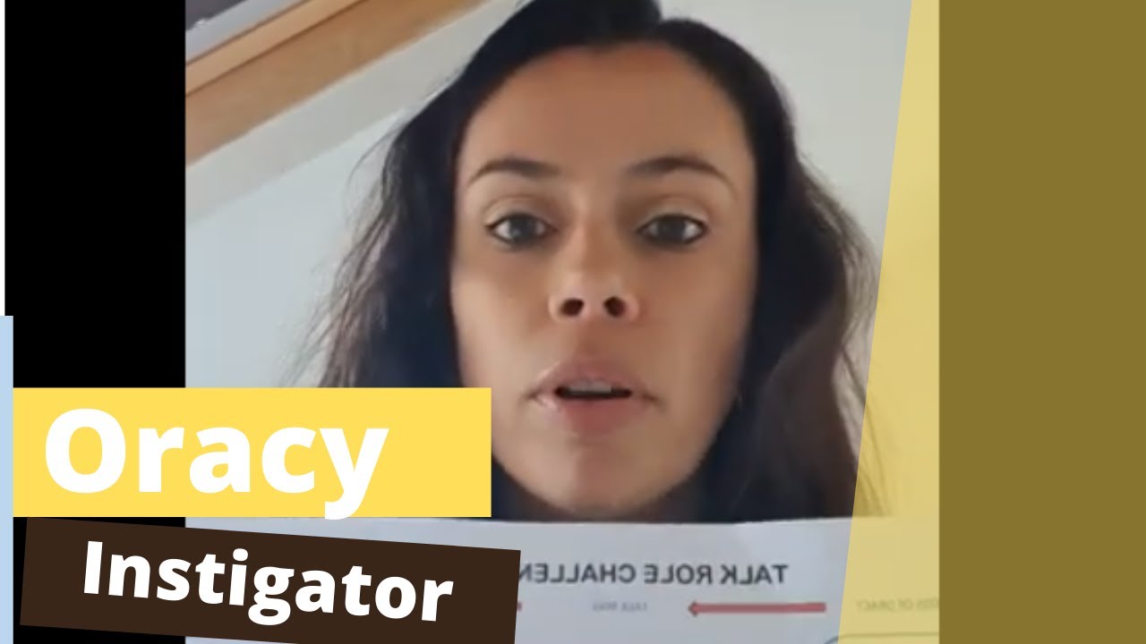 Oracy Group Roles Challenge - Instigator - YouTube