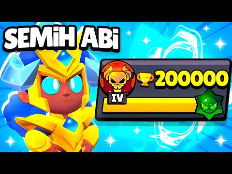 TAKİPÇİMİ 200.000 KUPA YAPIYORUM! 😮 | Brawl Stars