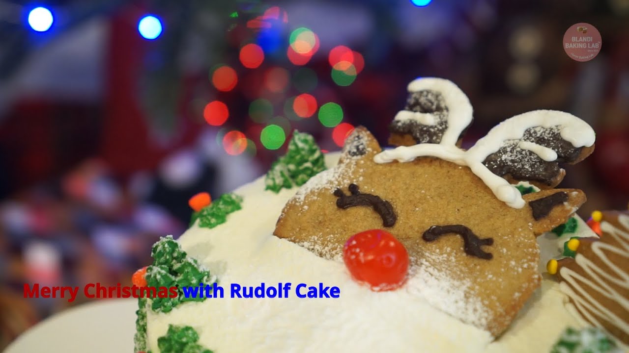 집에서 만드는 크리스마스 루돌프 케이크 / Christmas Rudolf Cake Home Baking - YouTube
