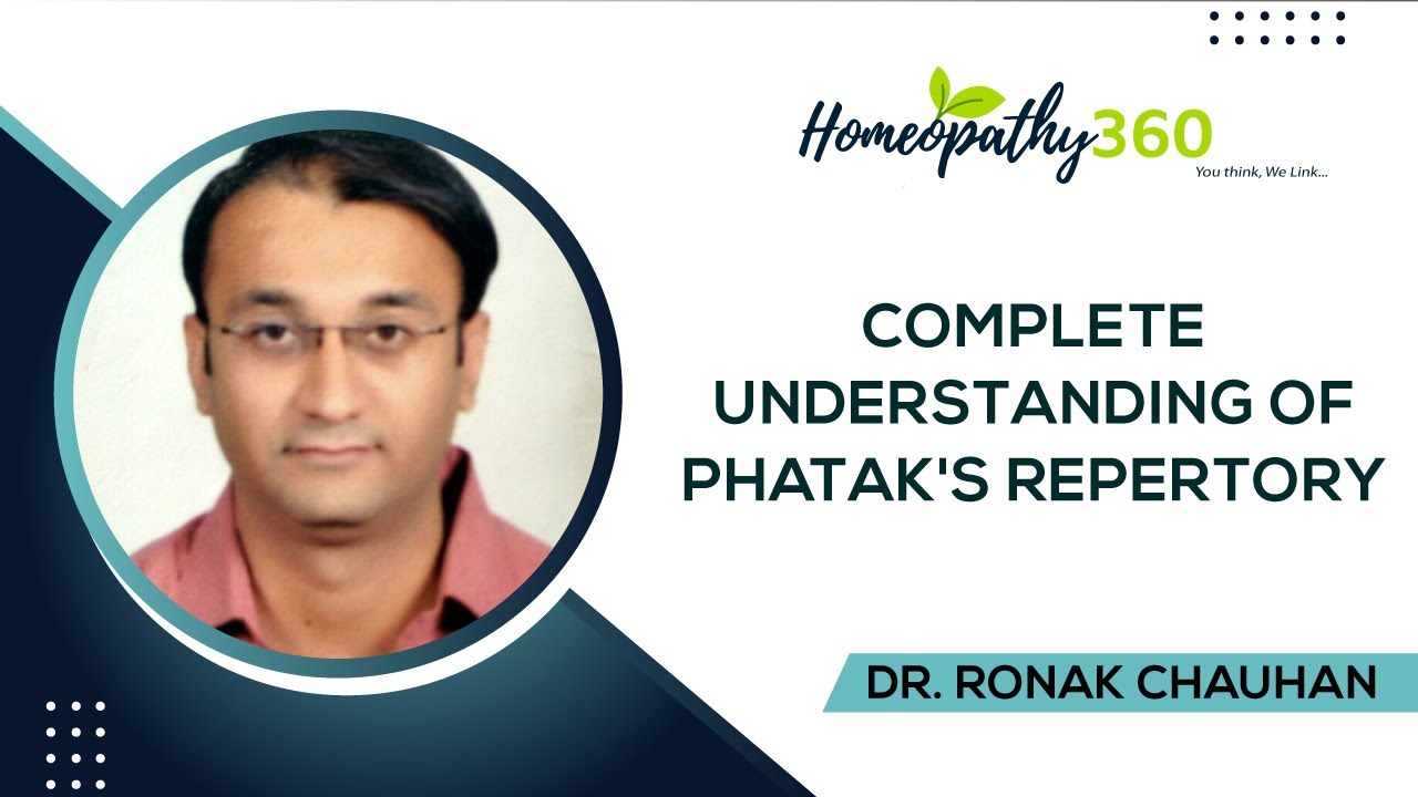 Phatak's Repertory - A concise Repertory of Homoeopathic medicine by Dr ...
