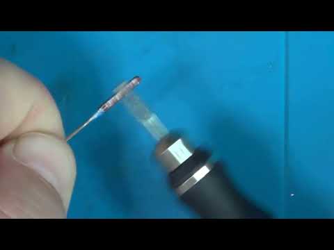 Multimetre iğne prob yapımı, Multimeter needle probe DIY .