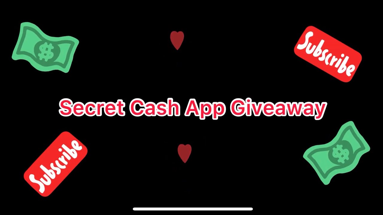 Secret Cash App | Pay Pal Giveaway - YouTube