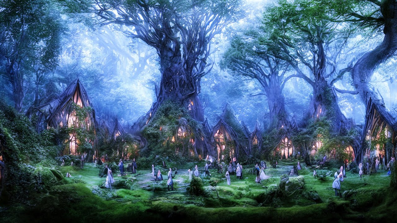 Custom Duel Middle Earth Lothlorien - YouTube