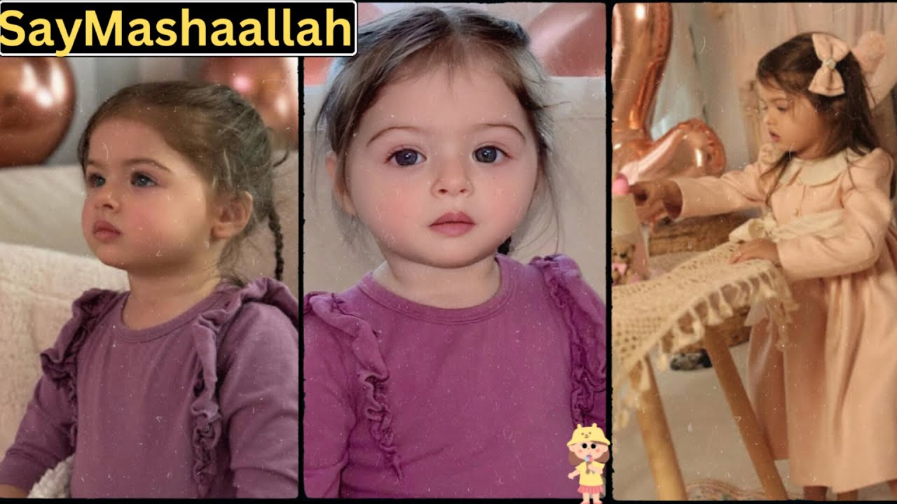 Cute baby saying|👯|Lara Tica - YouTube