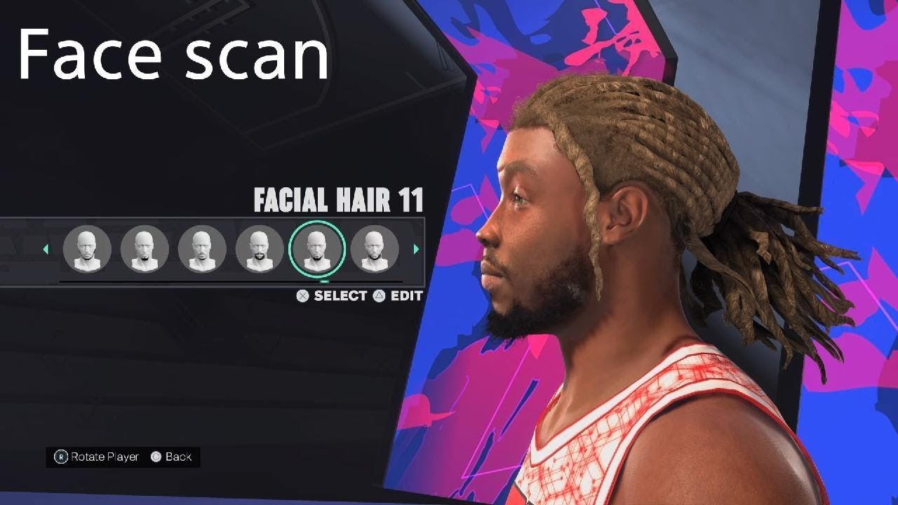 FACE CREATION NBA 2K25 FACE SCAN - YouTube