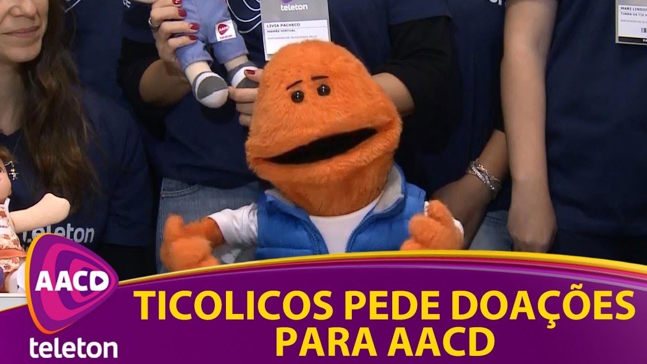 Ticolicos invade os bastidores e pede ajuda aos pacientes da AACD - YouTube