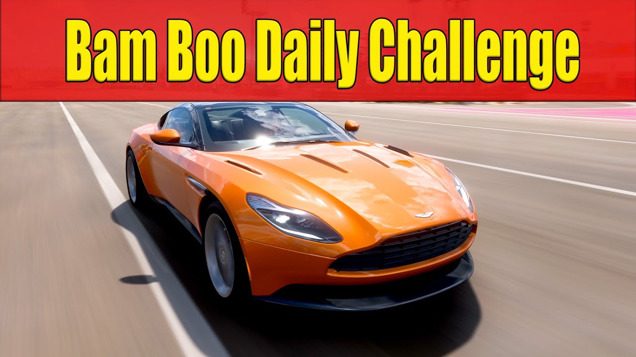 Forza Horizon 5 Bam Boo Daily Challenge Beat a ghost in Rivals - YouTube