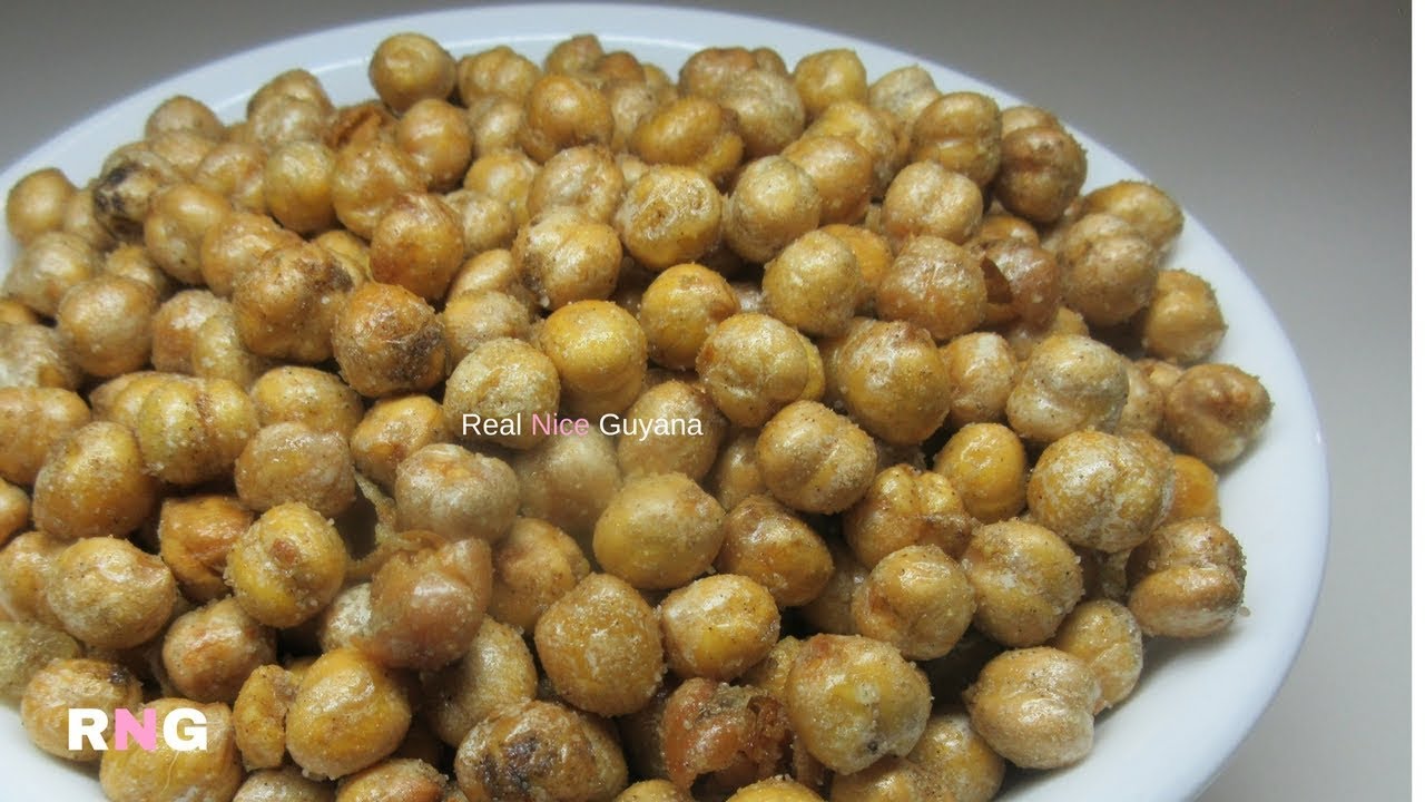 Fried Channa, ( Chickpeas ) step by step Recipe Video ll Real Nice ...