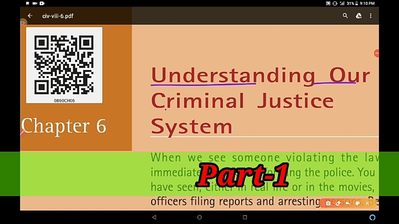 Understanding Our Criminal Justice System, Part-1 - YouTube