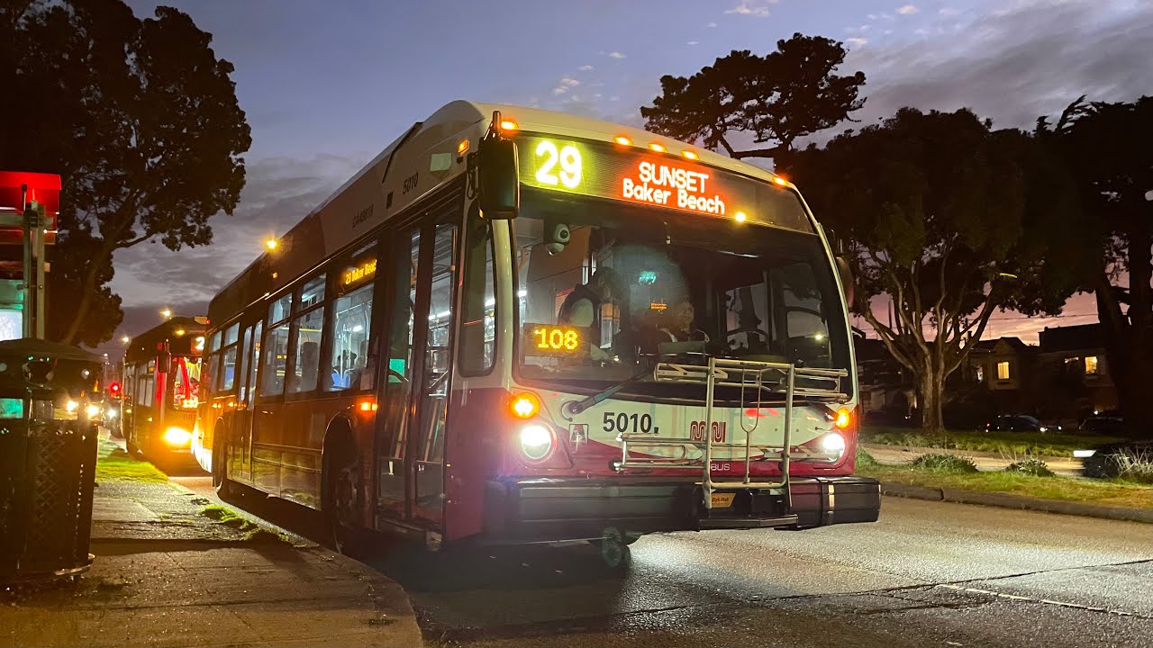 2022 NovaBus LFSe Battery Electric Bus BEB - San Francisco Muni Bus ...