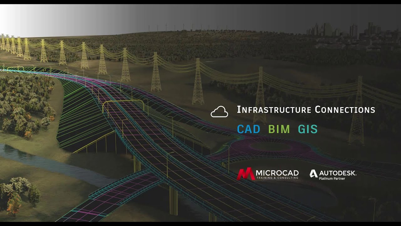 MicroCAD | Webinar: Infrastructure Connections - CAD, BIM and GIS - YouTube