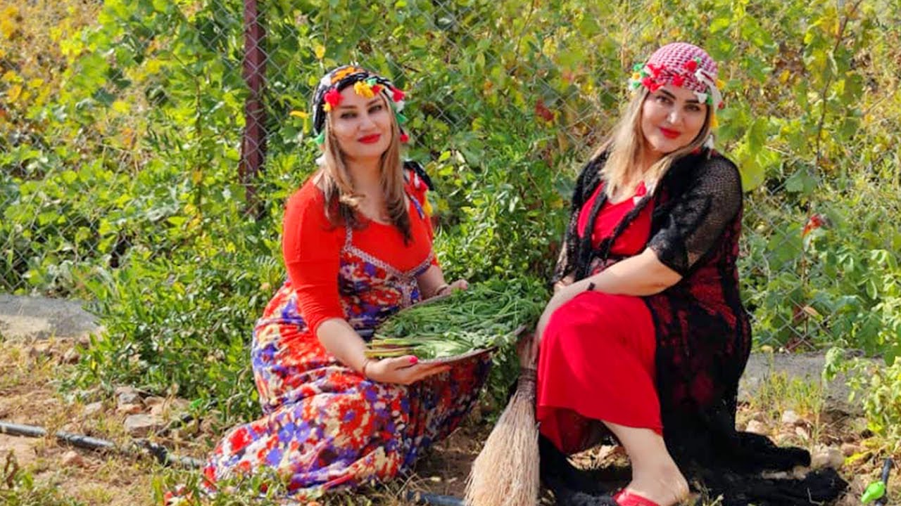 How Do Iranian Girls live in an Iranian village?|Daily life of Girls in ...