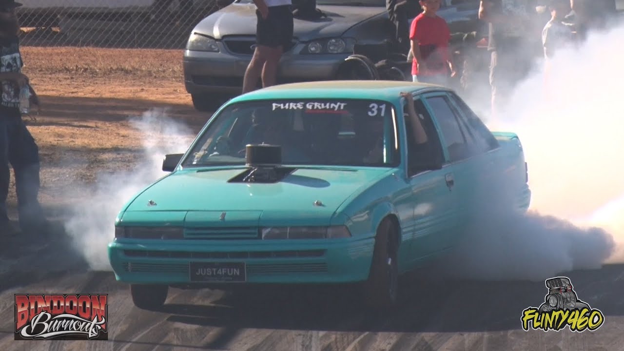 VL Commodore "JUST4FUN" at Bindoon Burnouts - YouTube